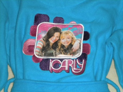 letselleverything : NEW Girl I CARLY iCARLY Fleece Pajamas Bath Robe 6/6X