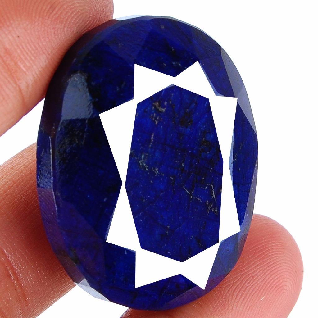 183 Cts Certified Top Natural Sapphire Authentic Rare Huge Top Blue ...