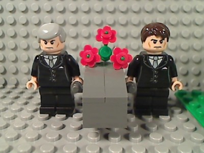 LEGO FUNERAL CASKET PALLBEARERS TENT Grave Cemetery Tree Dirt Tomb ...