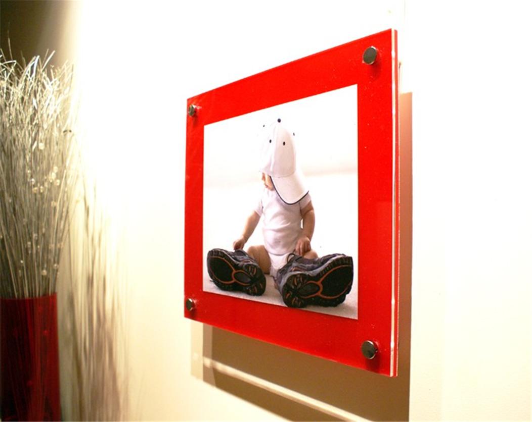 All color Acrylic wall 25x20 cm / 8x10" art picture photo frame pixi ...