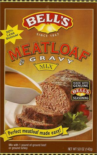 Bell's Meatloaf & Gravy Mix for Beef / Turkey 3pk x 5z | eBay