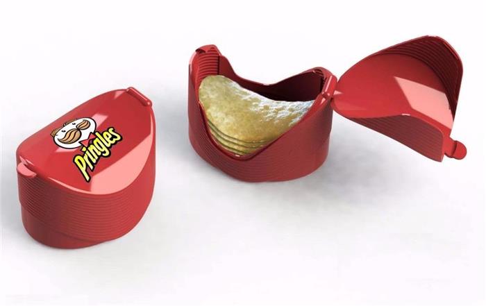 Jokari Pringles Travel & Lunch Single Serve Container / Chip Holder | eBay