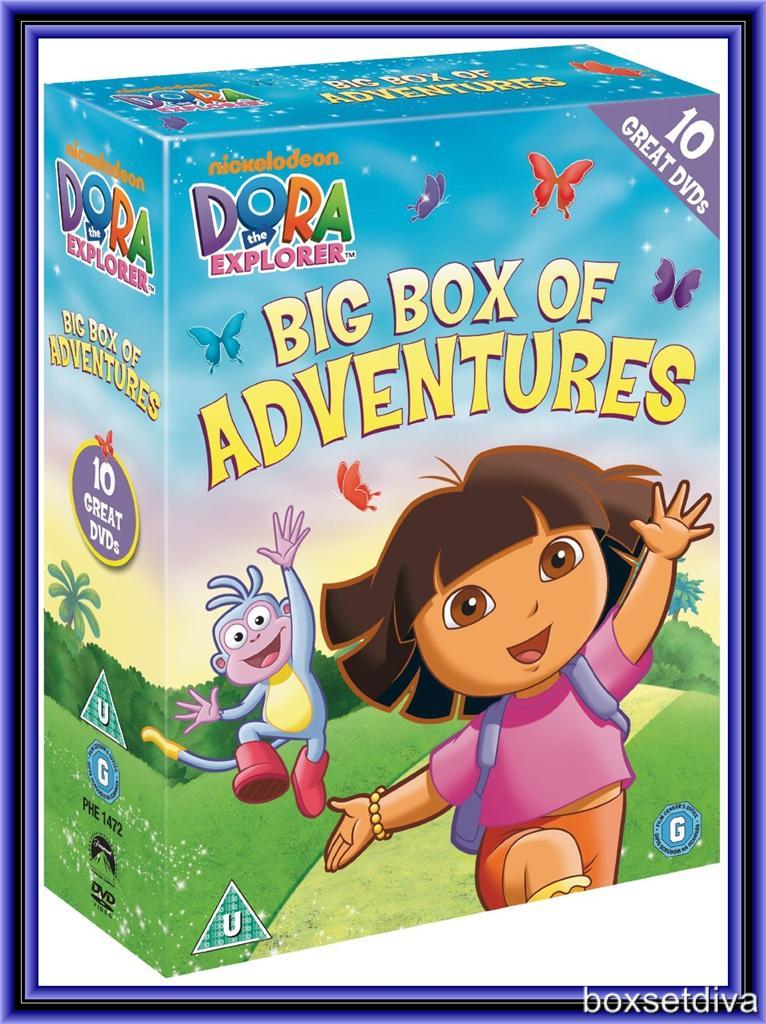 DORA THE EXPLORER - Big Box of Adventures 10 Disc **BRAND NEW DVD ...