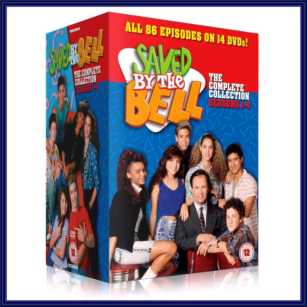 SAVED BY THE BELL-COMPLETE COLLECTION- SEASONS 1 2 3 & 4 *BRAND NEW DVD ...