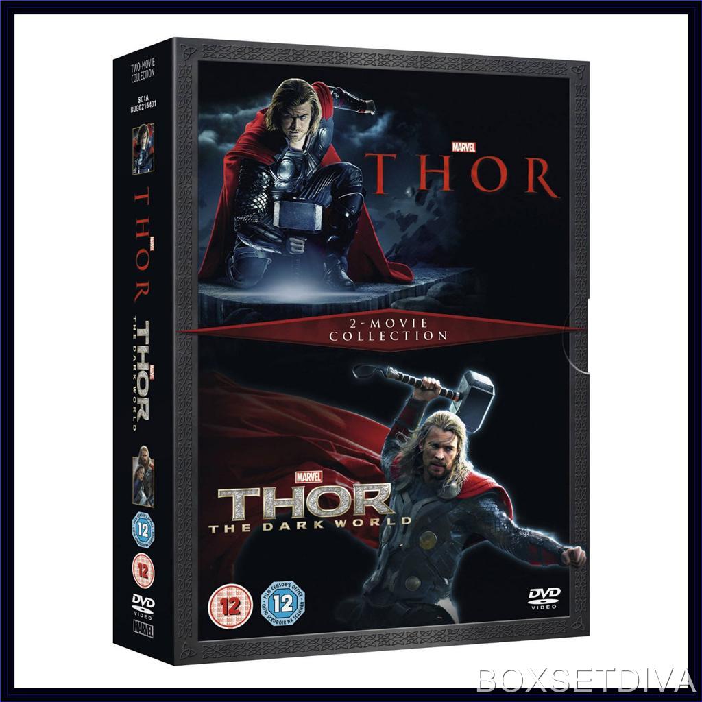 THOR & THOR THE DARK WORLD - 2 MOVIE COLLECTION **BRAND NEW DVD BOXSET ...