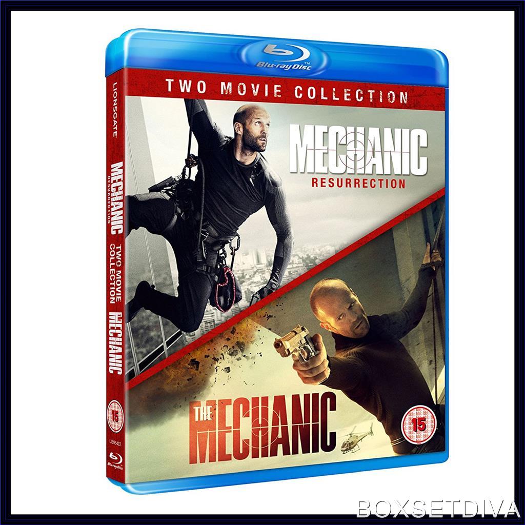 MECHANIC 2 FILM COLLECTION - THE MECHANIC & RESURRECTION *BRAND NEW BLU ...