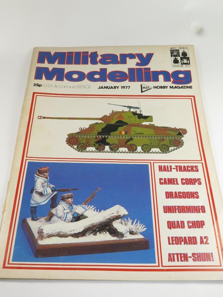 Vintage MILITARY MODELLING Magazine 1977 Selection Please Choose MAP ...