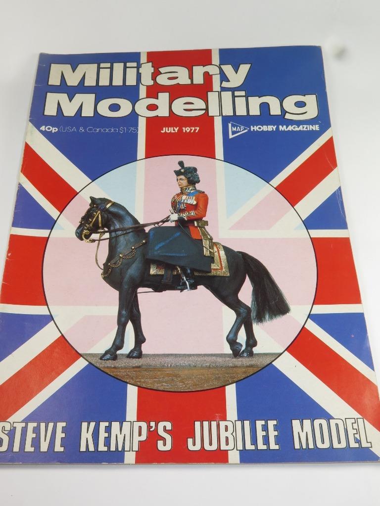 Vintage MILITARY MODELLING Magazine 1977 Selection Please Choose MAP ...