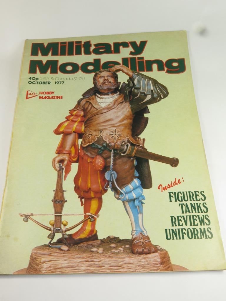 Vintage MILITARY MODELLING Magazine 1977 Selection Please Choose MAP ...
