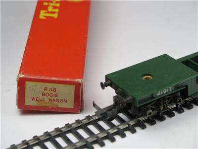 VINTAGE TRI-ANG RAILWAYS OO Gauge Bogie Well Wagon R.118 Boxed 1950s | eBay