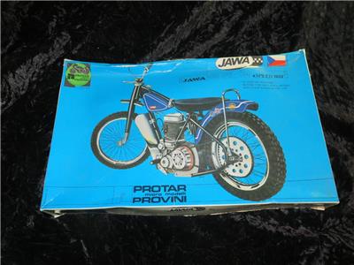 VERY RARE PROTAR 1/9 SCALE Speedway Motorcycle Kit Jawa 500-DT-890 | eBay