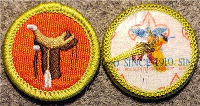 BSA Horsemanship Merit Badge - Type L (Since 1910) Boy Scouts of America | eBay