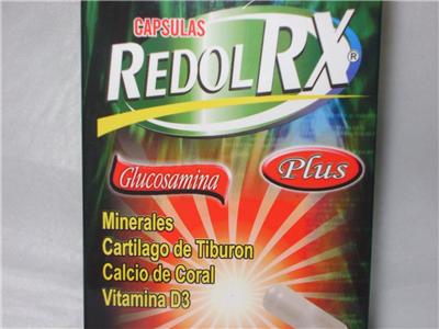 REDOL RX PLUS PARA DOLOR ARTRITIS REUMATISMO -ARTHRITIS- RHEUMATISM ...