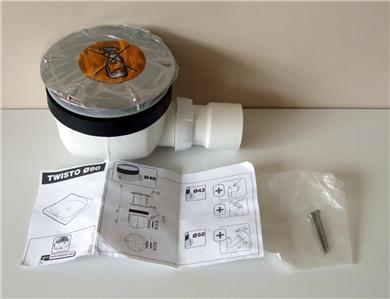 New MIRA Flight Low Vortex 90mm SHOWER WASTE - RRP £28 | eBay