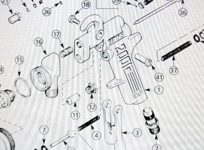 BINKS 2001 SPRAY GUN STUD PT# 54-1020 (BIN 92) | eBay