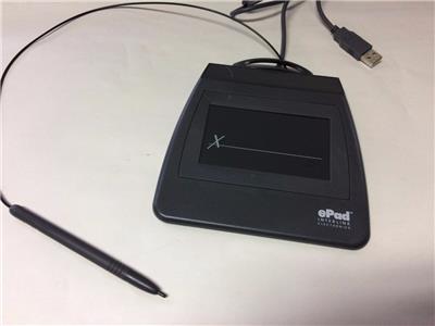 INTERLINK EPAD USB ELECTRONIC SIGNATURE CAPTURE PAD 54-65885 WITH ...