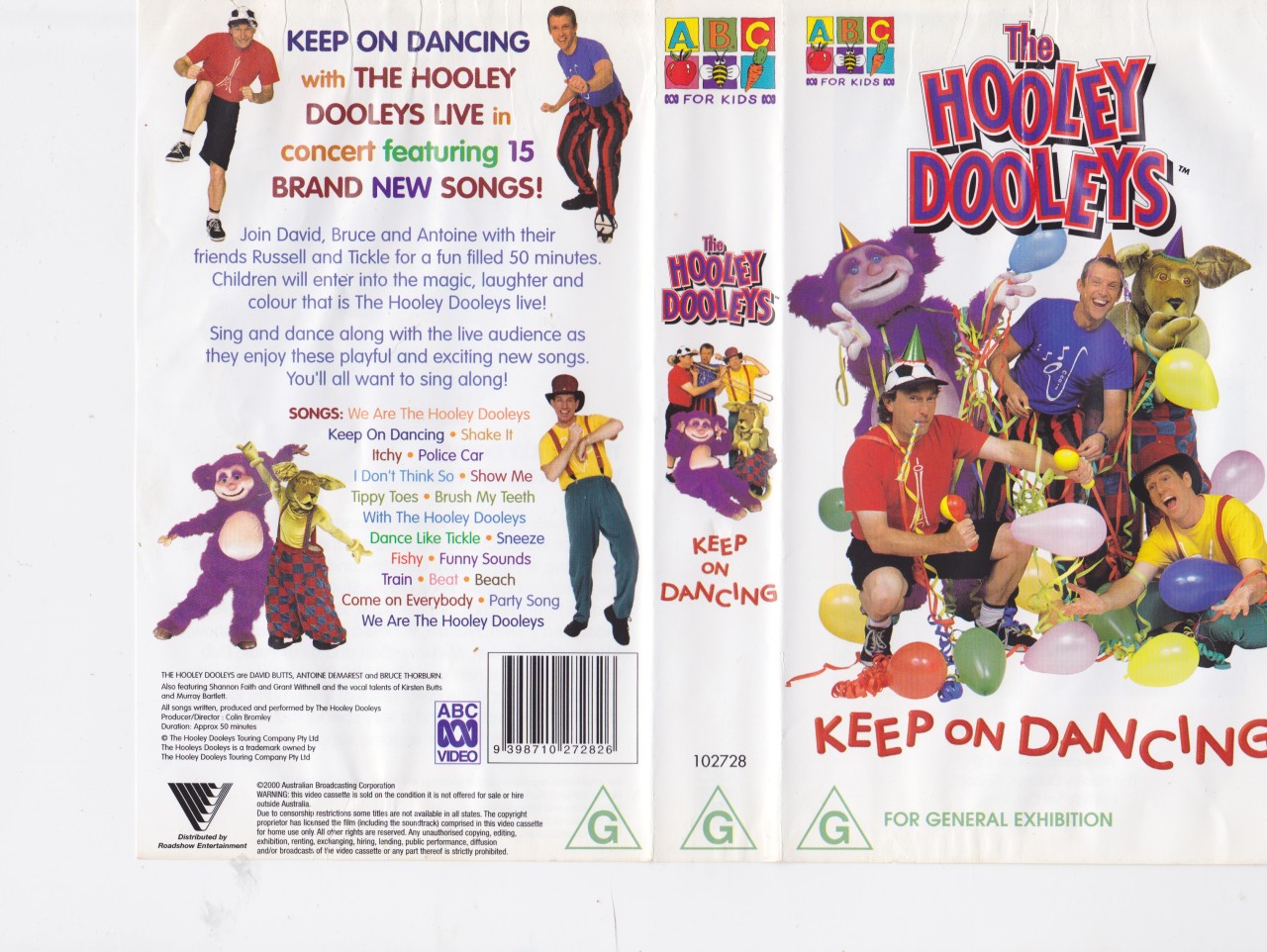 THE HOOLEY DOOLEYS KEEP ON DANCING VHS PAL VIDEO~ A RARE FIND | eBay