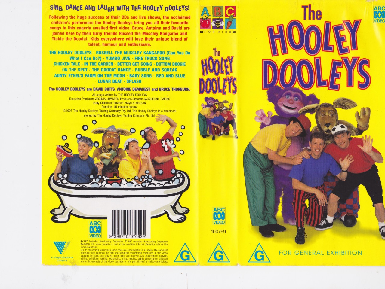 THE HOOLEY DOOLEYS VHS PAL VIDEO~ A RARE FIND | eBay