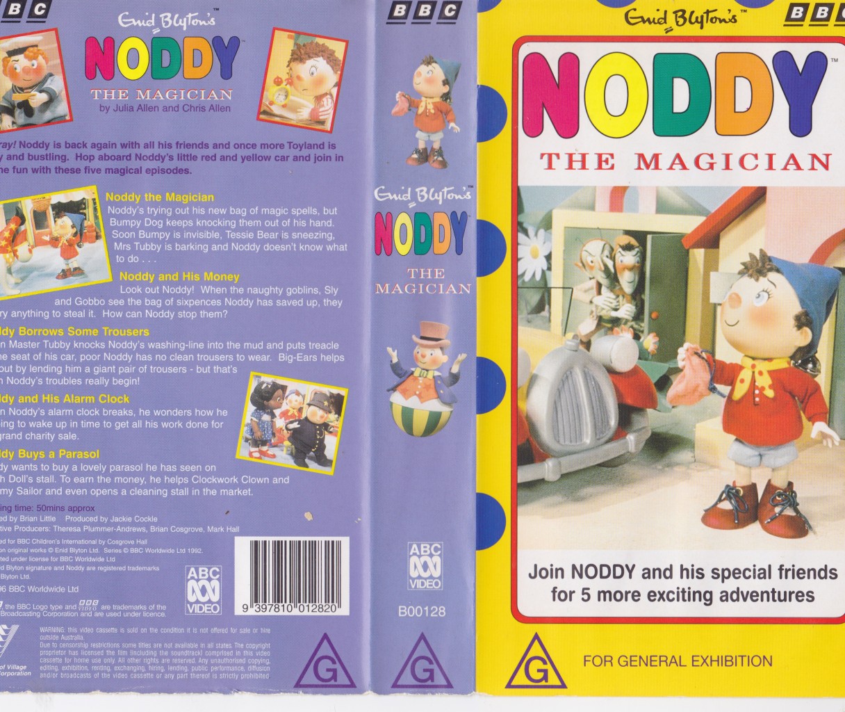 NODDY THE MAGICAN VHS PAL VIDEO~ A RARE FIND | eBay