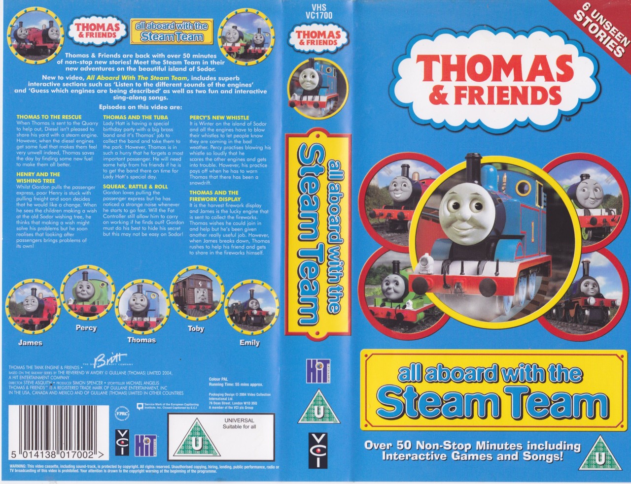 Thomas The Tank Engine & Friends: All Aboard With The Steam Team |Watch ...