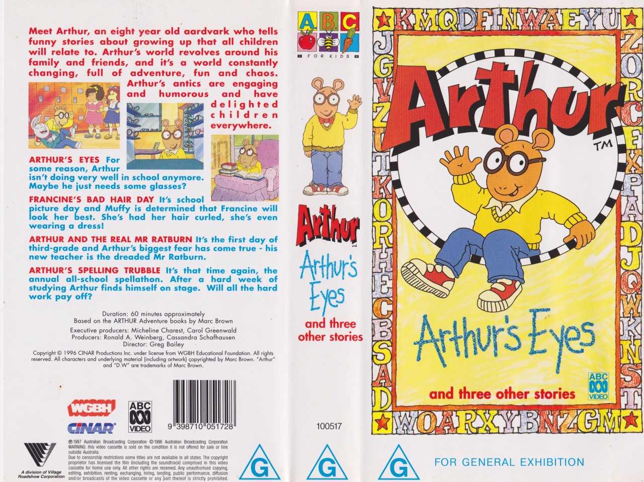 ABC ARTHURS EYES ~VHS PAL VIDEO~ A ~RARE FIND | eBay