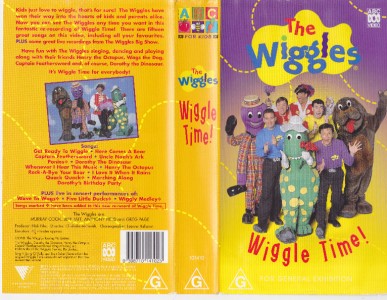 THE WIGGLES WIGGLE TIME VHS VIDEO PAL~ A RARE FIND~ | eBay