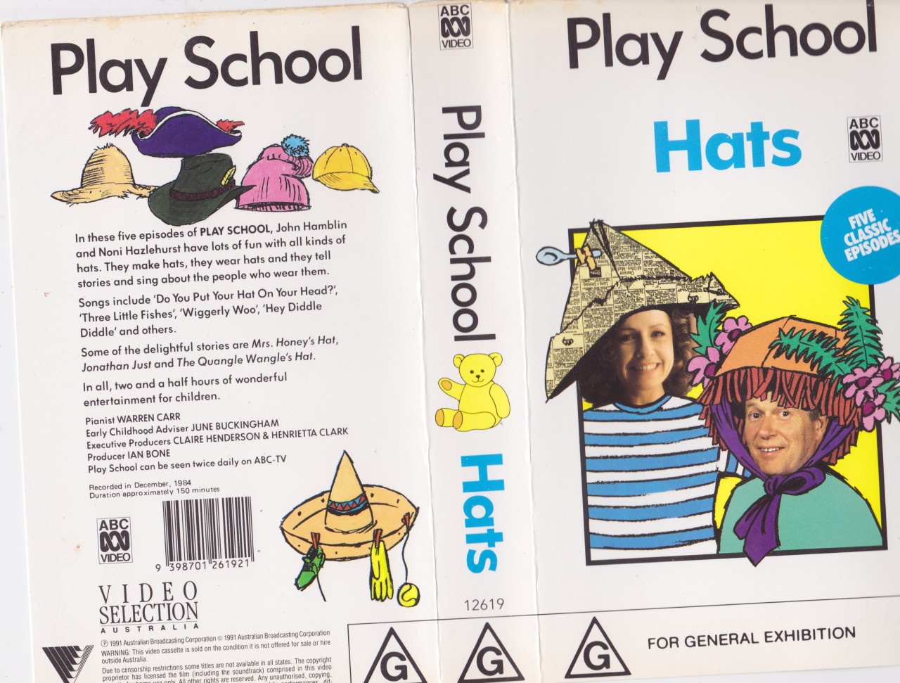 ABC HATS~VHS PAL VIDEO~ A RARE FIND | eBay
