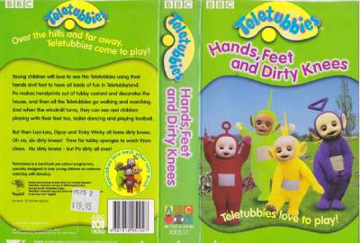 TELETUBBIES HANDS FEET AND DIRTY KNEES ~VHS PAL VIDEO~ A RARE FIND ...
