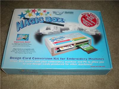 Design Card Converter Magic Box for embroidery machine