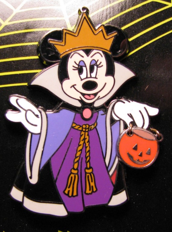 Disney Halloween Minnie Mouse as Evil Queen Pin Villain | eBay