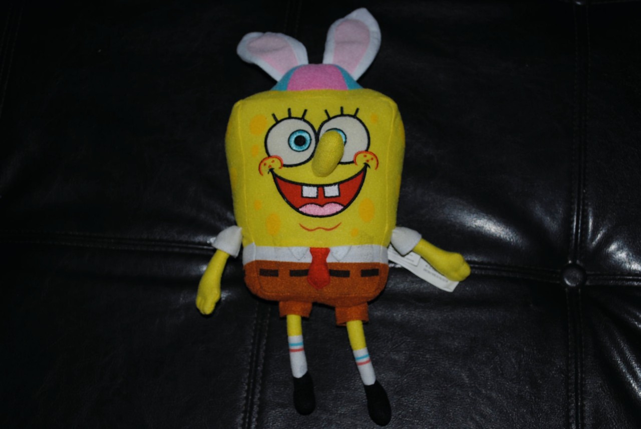 SpongeBob Squarepants Plush Bunny Rabbit Easter Doll | eBay