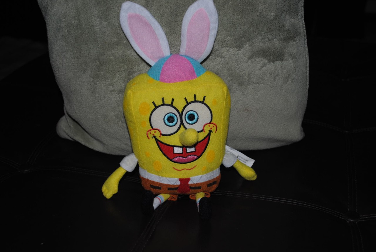 SpongeBob Squarepants Plush Bunny Rabbit Easter Doll | eBay