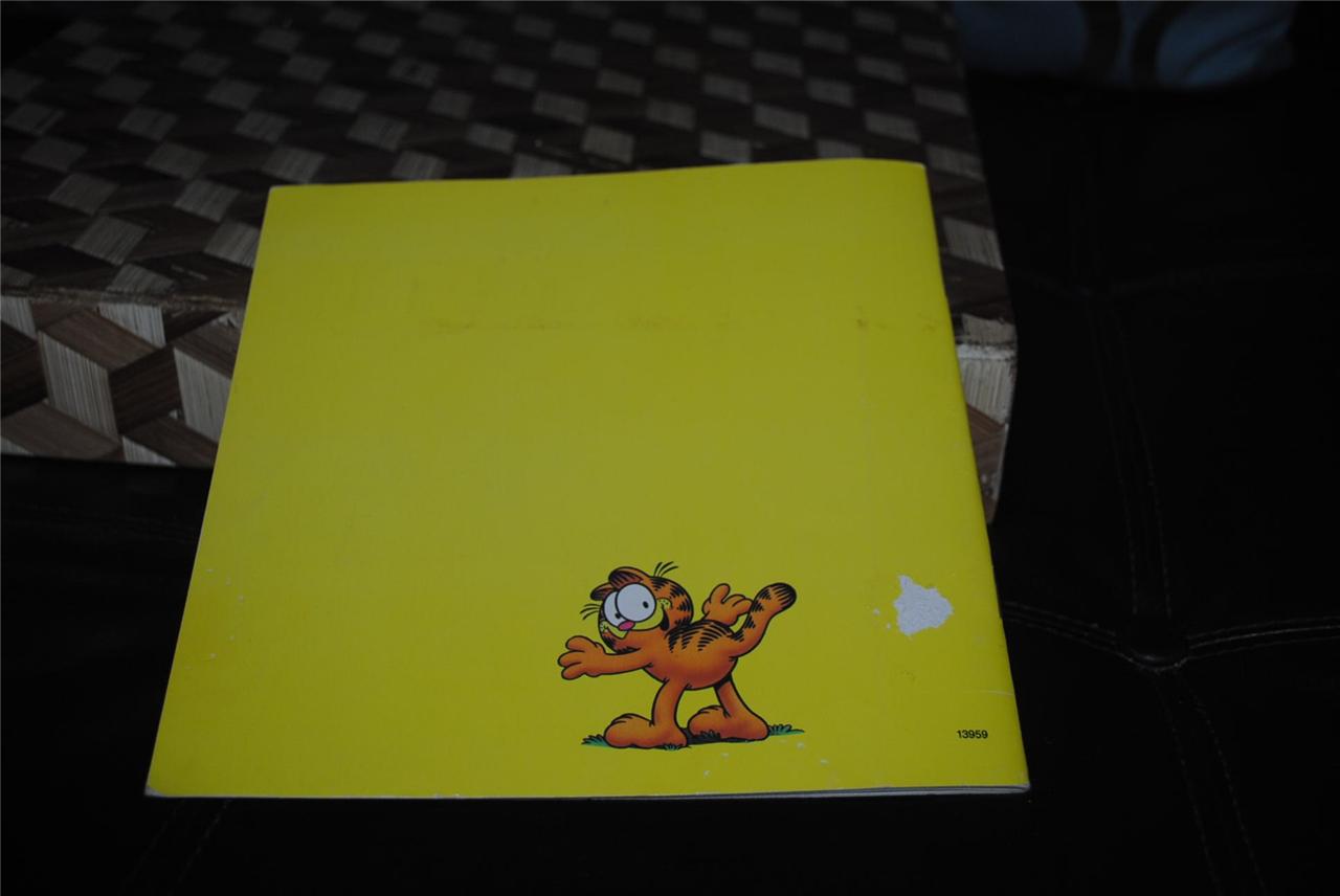 Garfield Garfield's Picnic Adventure Book Golden Vintage 1988 Retro ...