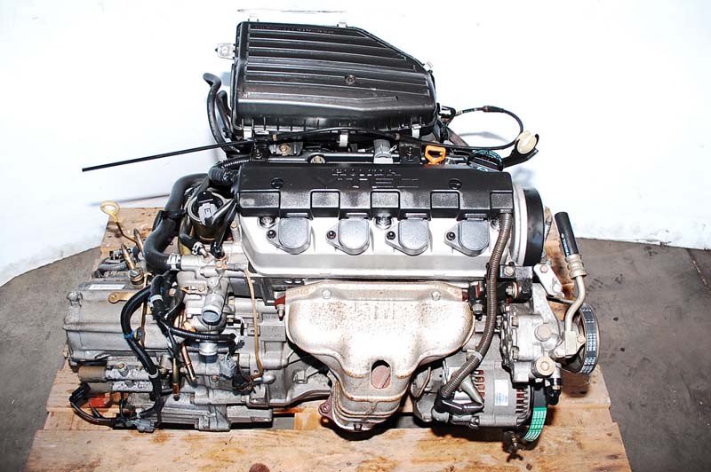 JDM Honda Civic D17A 1.7L SOHC VTEC Engine D17A2 D17A1 D17A6 2001-2005 ...
