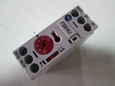 Allen-Bradley 700-FSB4UU23 FSB4U Series B Timer Off-Delay Relay 240VAC ...