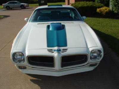 70 71 72 Pontiac Trans Am Blue White Stripe Decals Kit | eBay