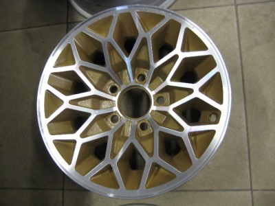 15x7 Pontiac Trans Am Firebird Snowflake Wheels Original Refinished ...