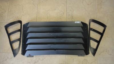 75 76 77 78 79 80 81 Pontiac Firebird Trans Am Metal Rear Window Louvers