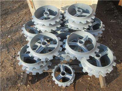 15" Ductile Iron Cultipacker Wheel for food plot seeding Price is per ...