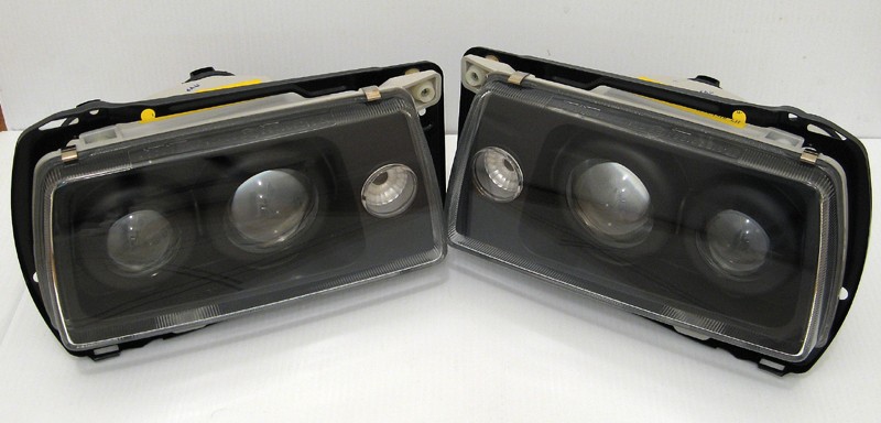 FS: Volkswagen Golf/Jetta MK2 MKII BLACK/Smoked projector headlights ...