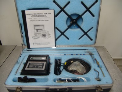 SHORTRIDGE AIRDATA MULTIMETER AIR FLOW METER ADM-870 #3 | eBay