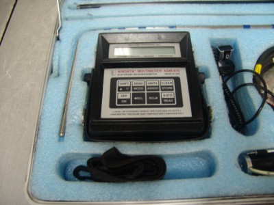 SHORTRIDGE AIRDATA MULTIMETER AIR FLOW METER ADM-870 #3 | eBay