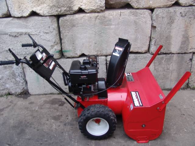 SNAPPER 11HP 30 inch SNOW BLOWER STARTS AND RUNS VERY NICE UNIT. | eBay