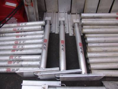 SPEED SHORE HYDRAULIC FASTENING TRENCH SHORING EQUIPMENT WITH 3 PUMPS ...