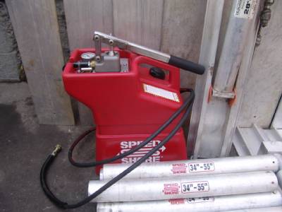 SPEED SHORE HYDRAULIC FASTENING TRENCH SHORING EQUIPMENT WITH 3 PUMPS ...
