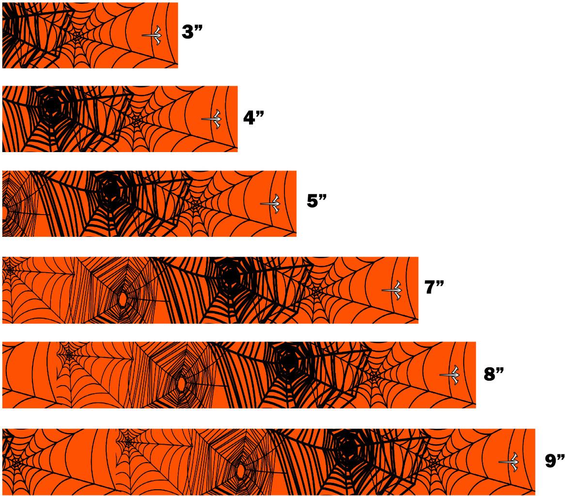 White Water Archery Fluorescent Neon Spider Web Cobweb Arrow Wraps 15 ...