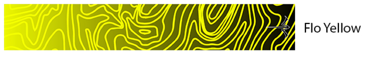 White Water Archery Topo Map V2 Fluorescent Arrow Wraps 15pc Pack ...