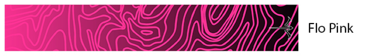 White Water Archery Topo Map V2 Fluorescent Arrow Wraps 15pc Pack ...