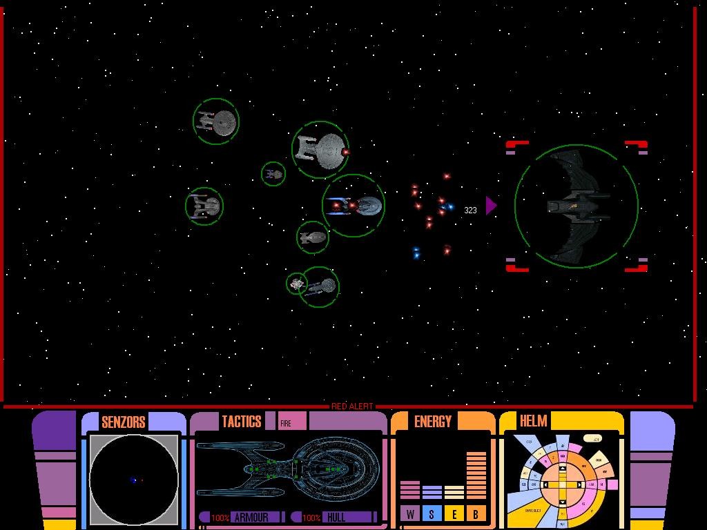 Star Trek 2D (Arcade/Battle simulator Game)
