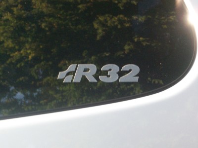 VW R32 logo Etched vinyl stickers decals Golf GTI | eBay